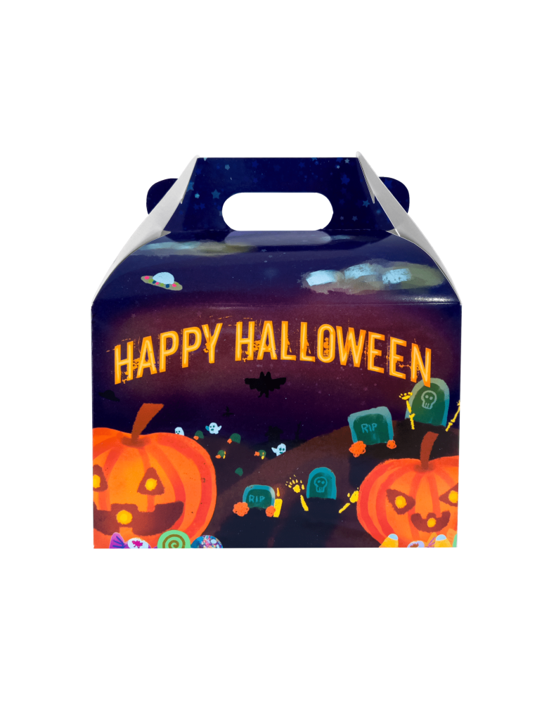Caja Tipo Box Lunch Halloween - Día de Muertos
