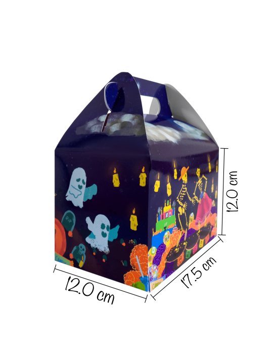 Caja Tipo Box Lunch Halloween - Día de Muertos